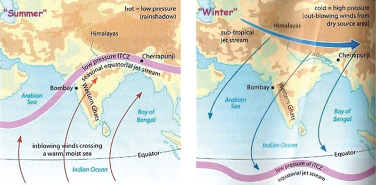 INDIA’S EXTREME RAINFALL | Current Affairs Editorial, Notes by VajiraoIAS